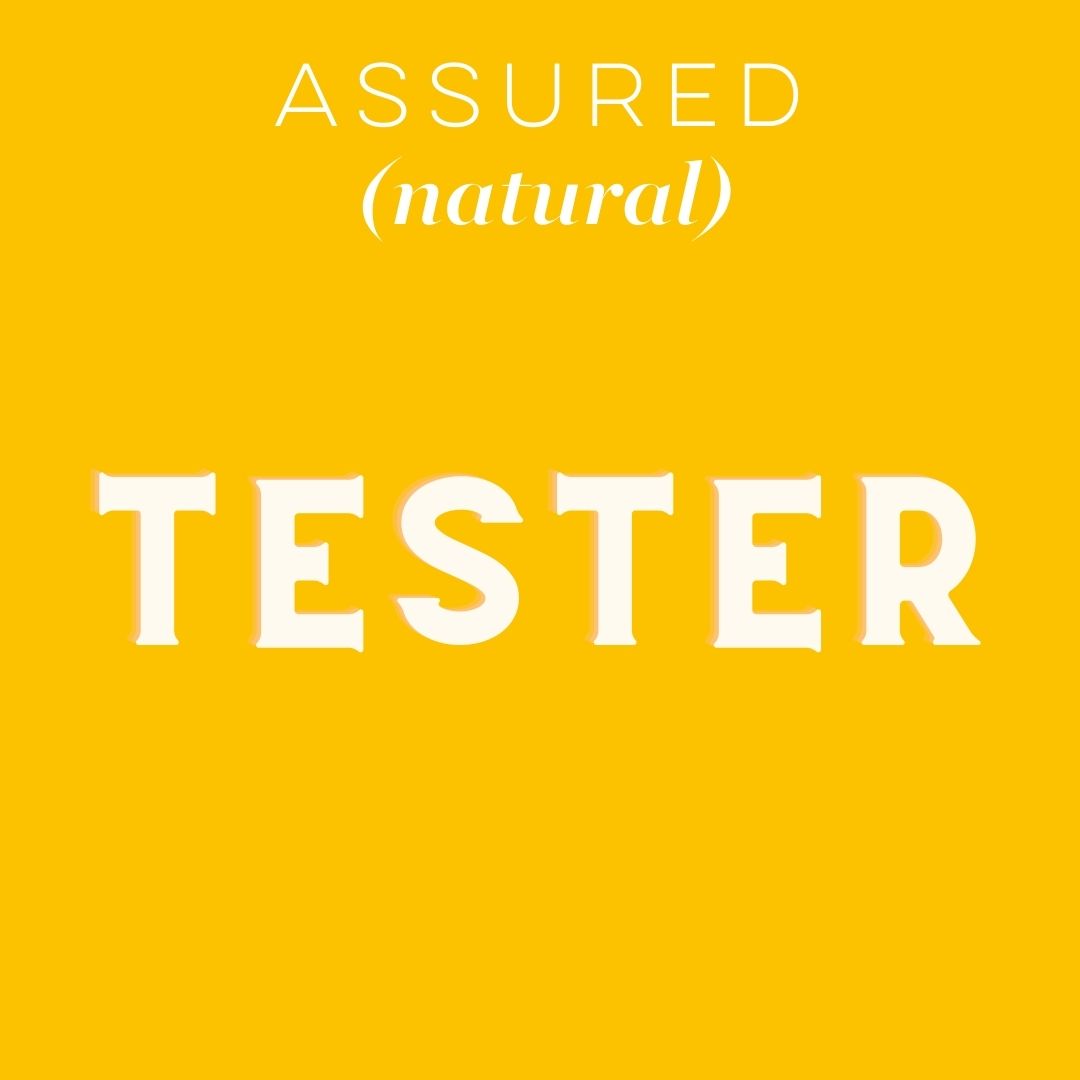 Tester - Assured (natural): Choose Item/Size – Mixologie Wholesale